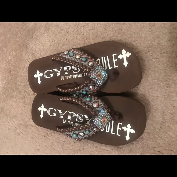 gypsy soule | Shoes | Gypsy Soule Flip Flops | Poshmark